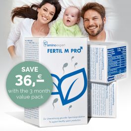 aminoexpert® Fertil M Pro: for healthy sperm!
